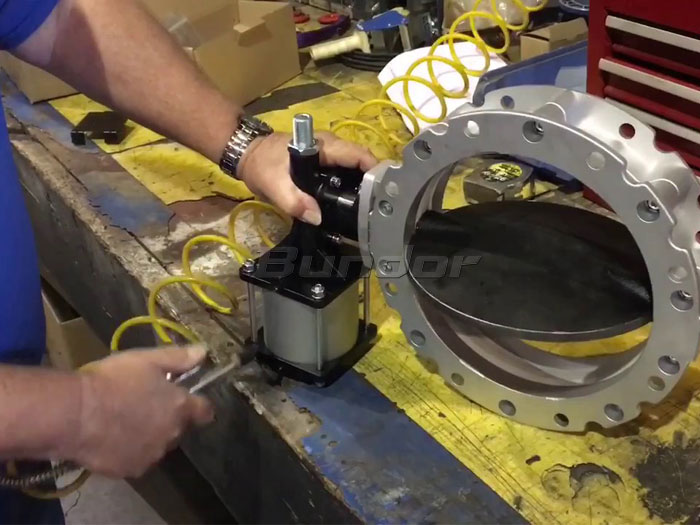 Butterfly valve electrical head debugging knowledge